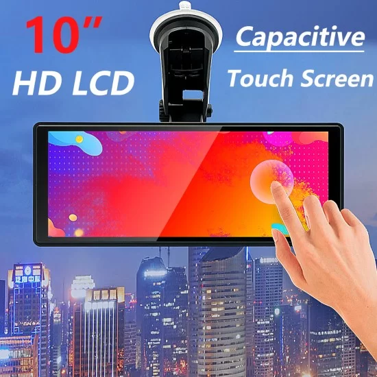 Car Stereo Wireless CarPlay & Android Auto 10'' HD Touchscreen Car Video Players with Screen ...