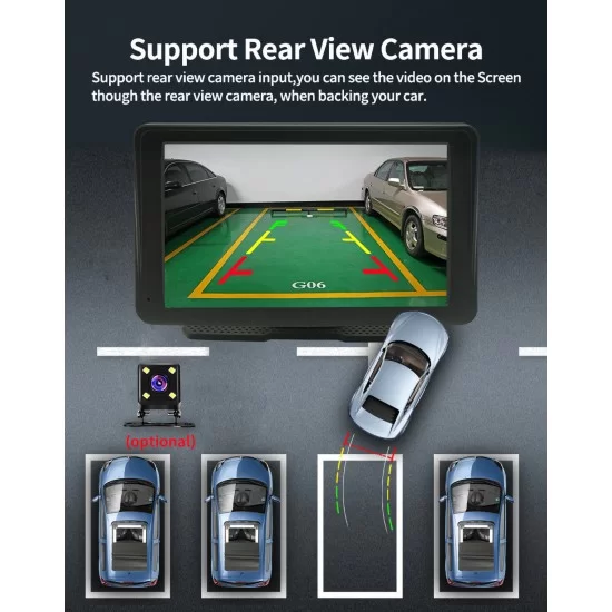 Car Stereo with CarPlay & Android Auto 7" HD 1080P Touchscreen Car ...